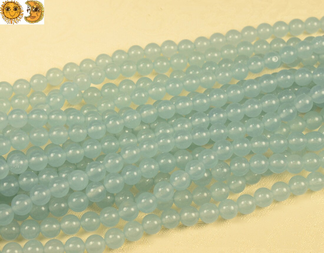 Malaysia Jade15 Inch Full Strand Powder Blue Malaysia Jade - Etsy
