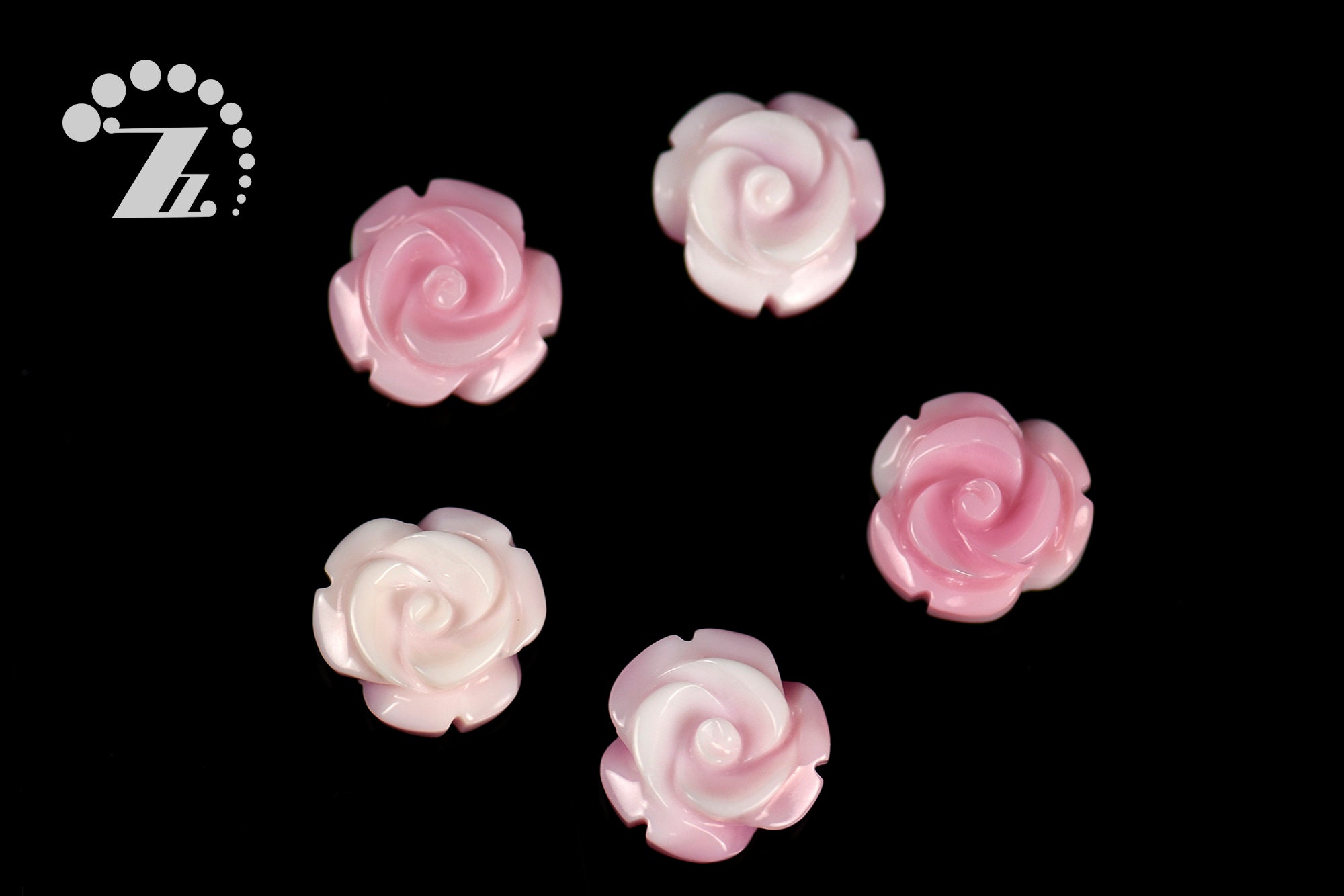 Pink Queen Conch Shell Double-faced Carved Rose Flower Shell - Etsy