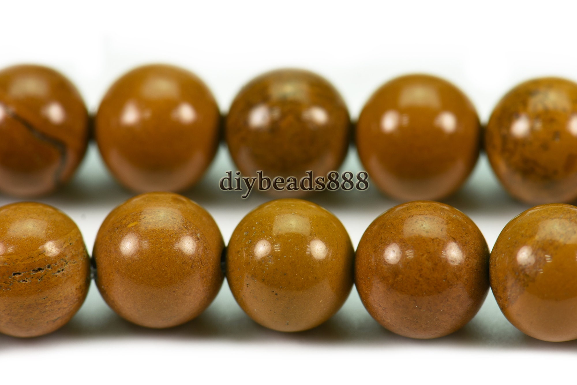 Brown Jasper15 Inch Full Strand Brown Jasper Smooth Round - Etsy