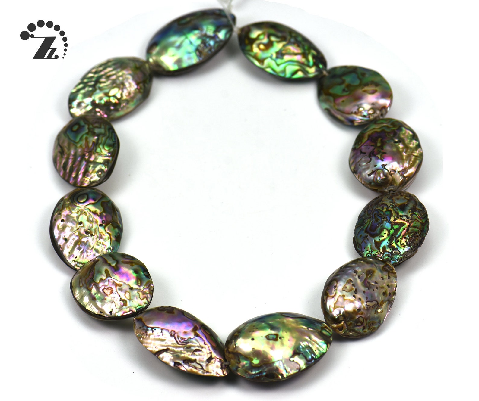 Abalone Shell Nugget Beads Beadsabalone Original Beads - Etsy