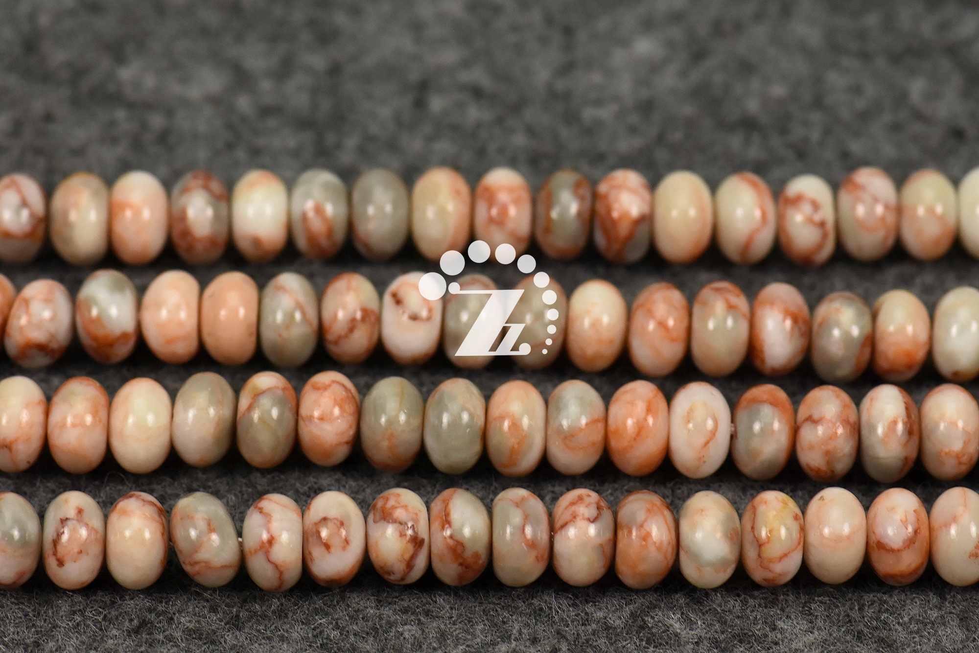 Red Picasso Jasper15 Full Strand Red Picasso Jasper | Etsy