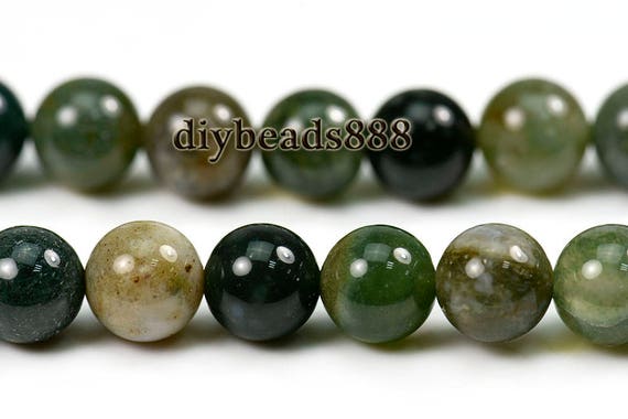 India Agate 15 Inch Full Strand Natural India Agate Smooth - Etsy