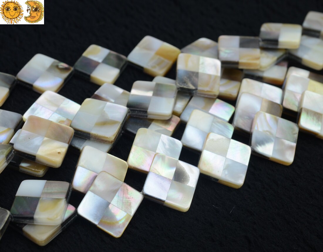 Black Shell15 Inch Full Strand Natural Black Shell Smooth | Etsy