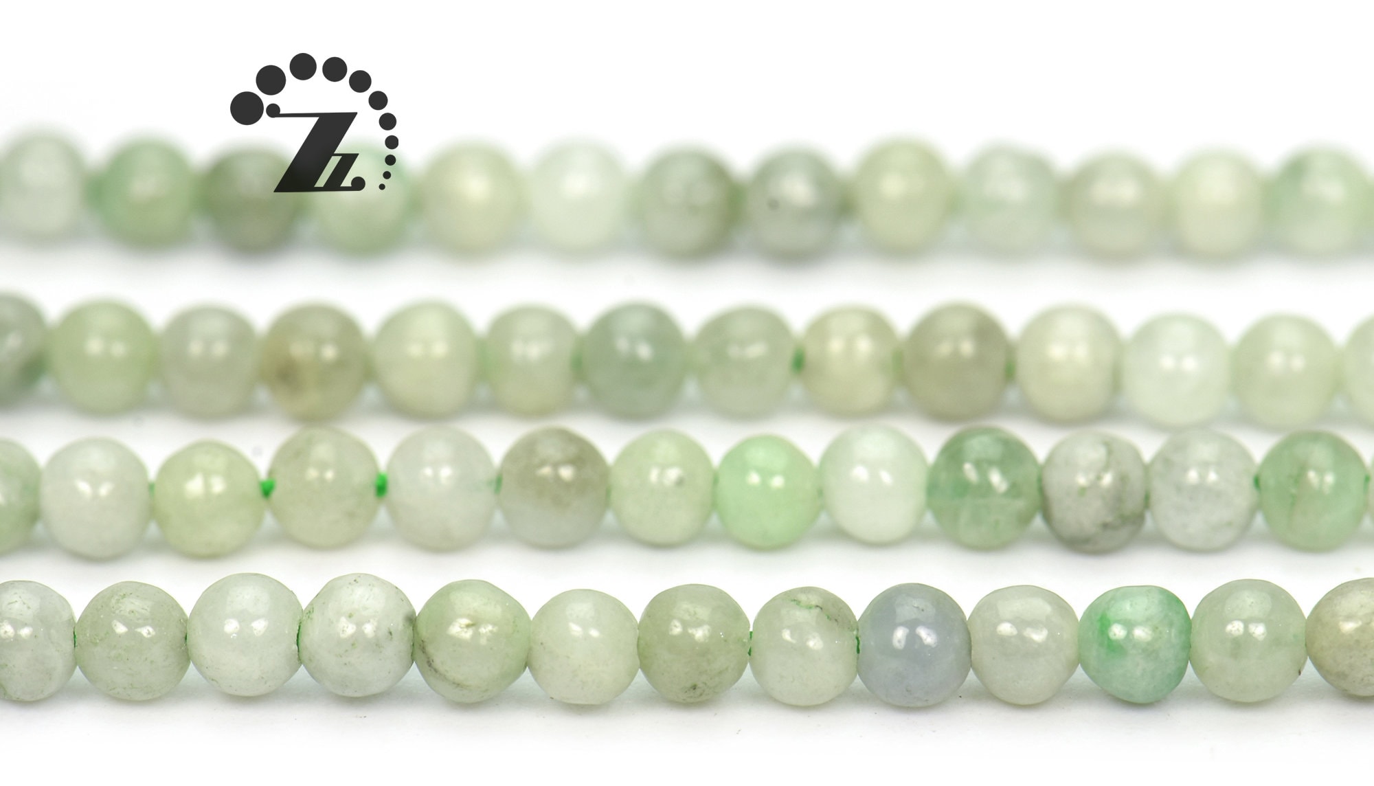 Jadeite,15" Full Strand Natural Jadeite Smooth Round Beads,2mm 3mm for ...