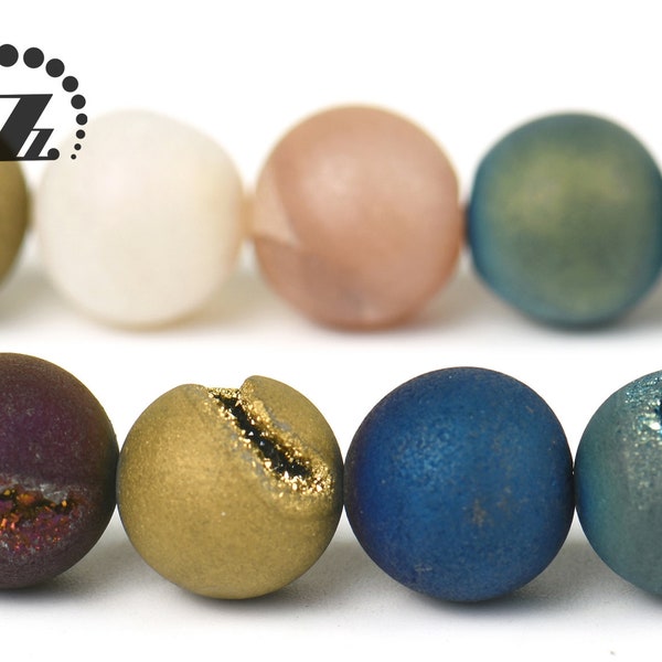 Druzy Beads - Etsy