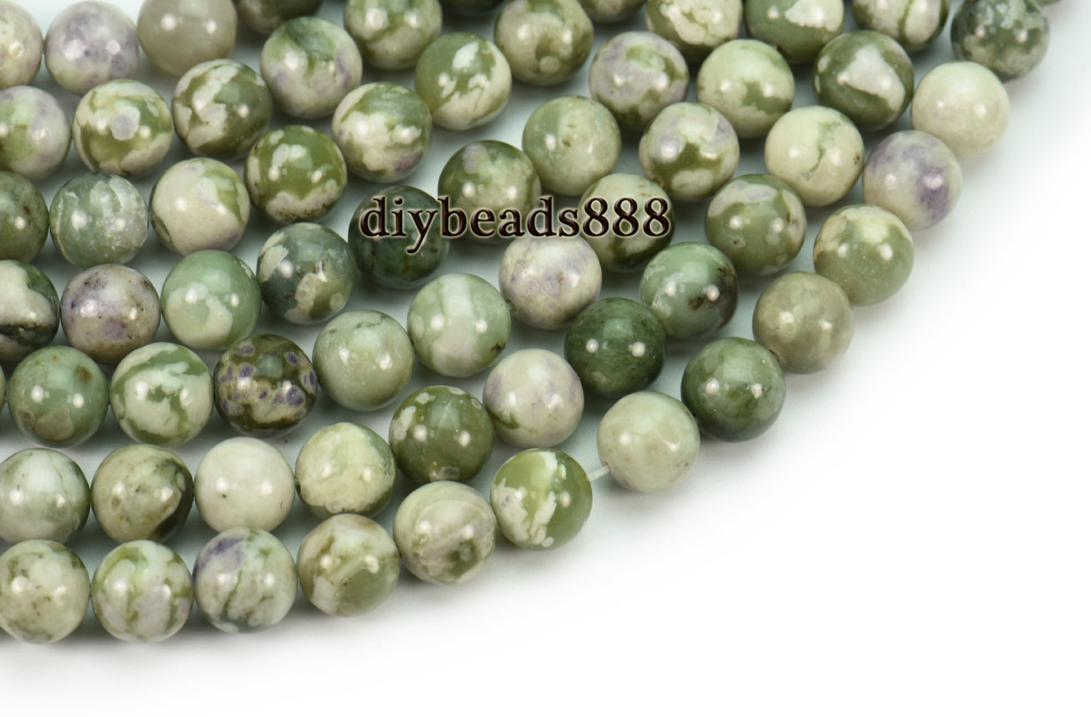 Harmony Jasper15 Inch Full Strand Harmony Jasper Smooth Round - Etsy