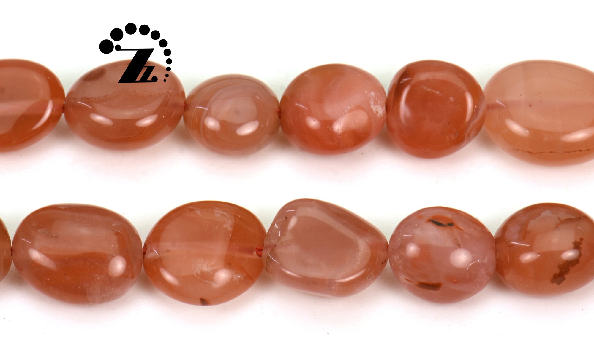 Southern Red Agate15 Full Strand Natural Southern Red | Etsy