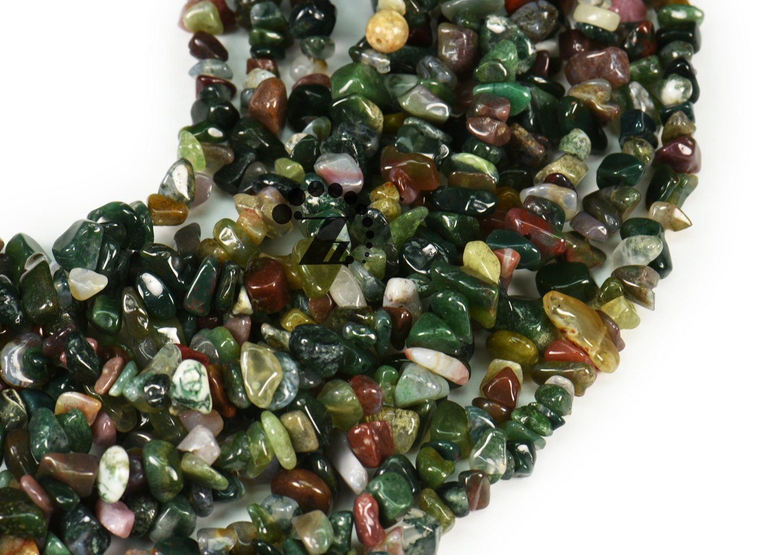 India Agate35 Inch Full Strand Natural India Agate Chips - Etsy