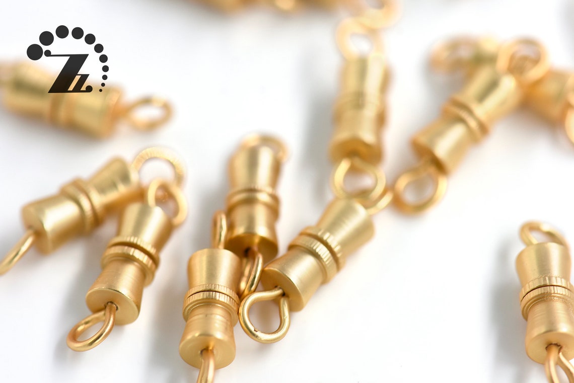 Brass Screw Claspsbarrel Claspsjewelry Claspsjewelry | Etsy