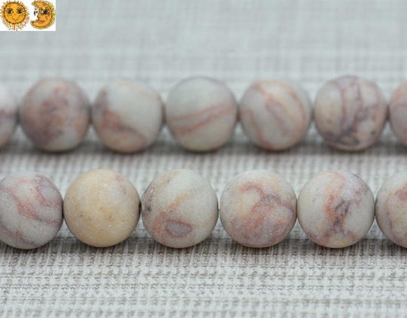 Red Picasso Jasper15 Inch Full Strand Red Picasso Jasper - Etsy