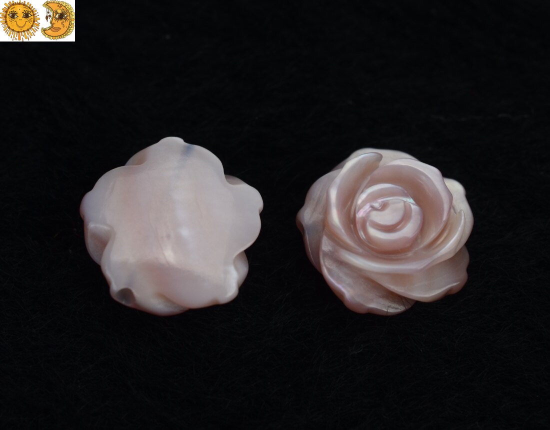 Pink Shell10 pcs natural MOPMother of pearl pink shell | Etsy