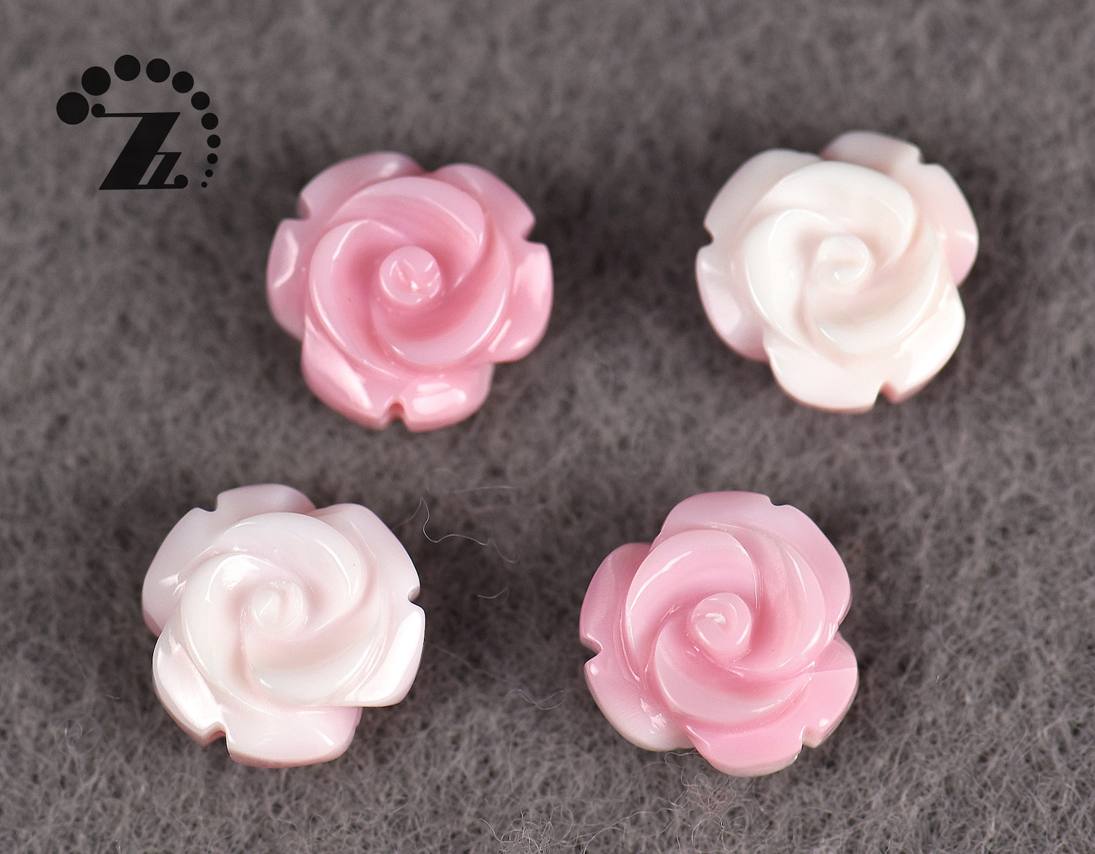 Pink Queen Conch Shell Double-faced Carved Rose Flower Shell - Etsy