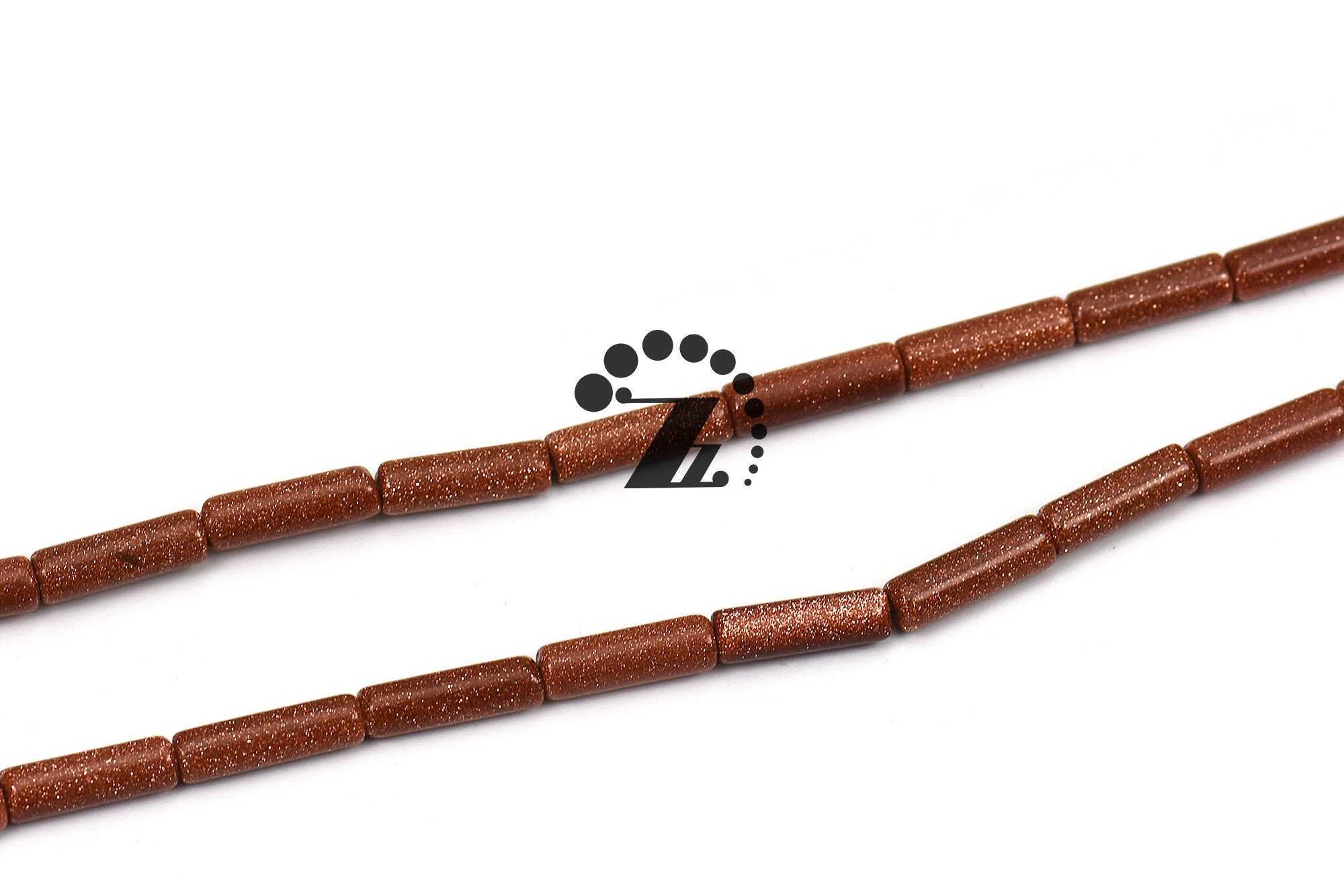 Goldstone15 Full Strand Natural Goldstone Beadssmooth - Etsy