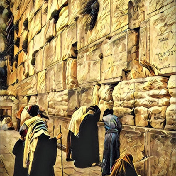 Wailing Wall Canvas - Etsy