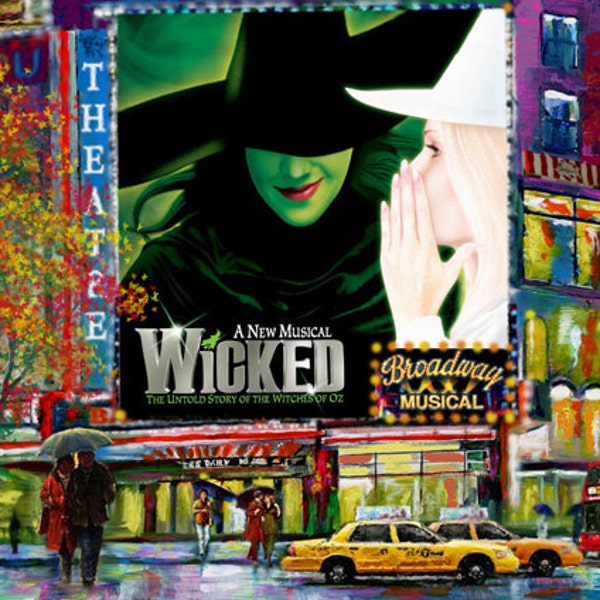 Wicked the Musical - Etsy