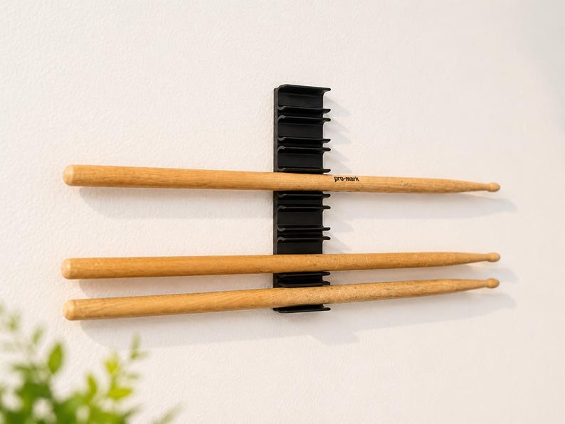 5A Drumstick Wall Mount | Hidden Screw Design - Etsy