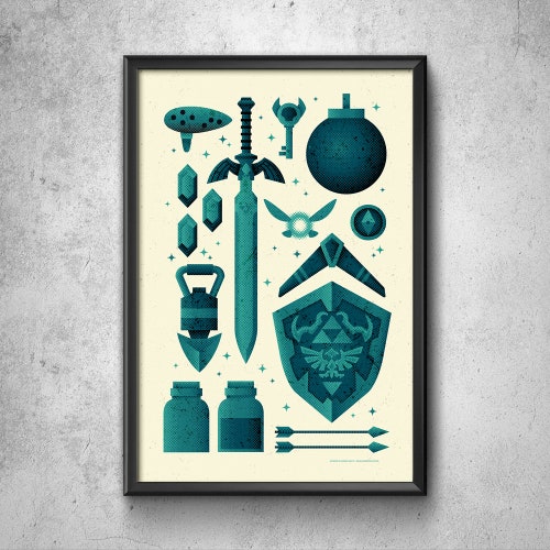 Koroks of Hyrule Video Game Inspired Art Print - Etsy