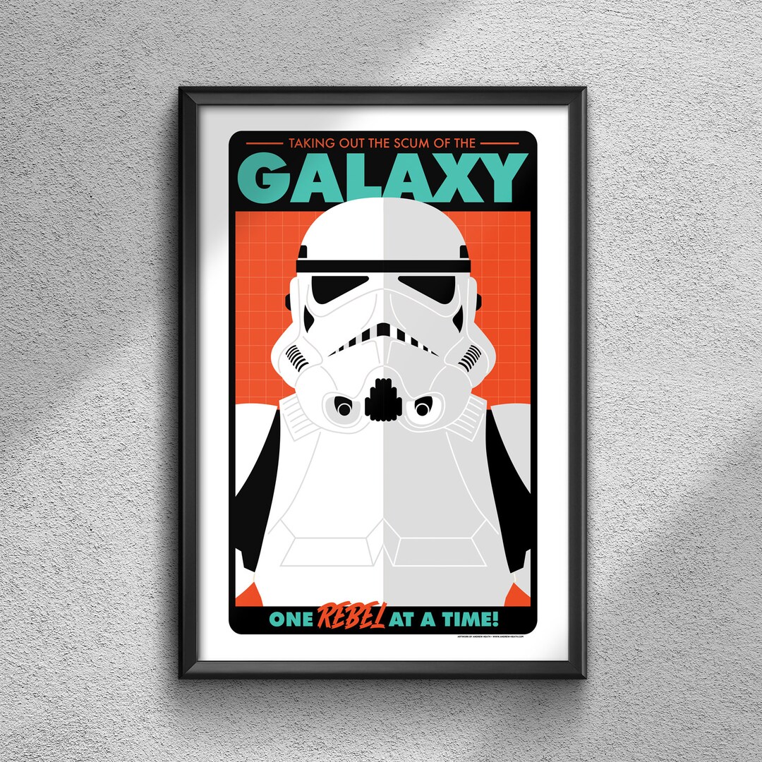 Trooper Propaganda - Poster Art Print - Etsy
