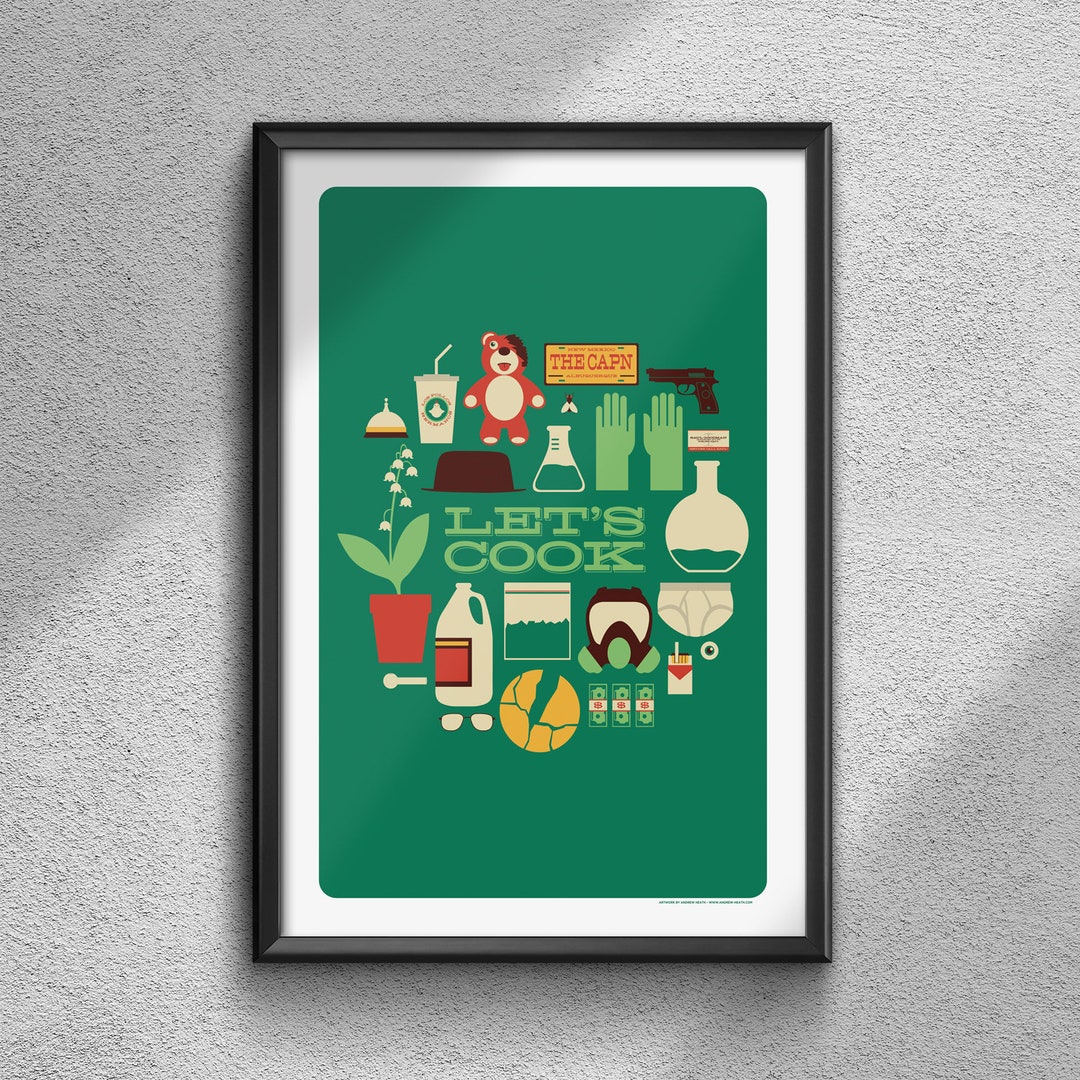 Let's Cook Poster Art Print - Etsy