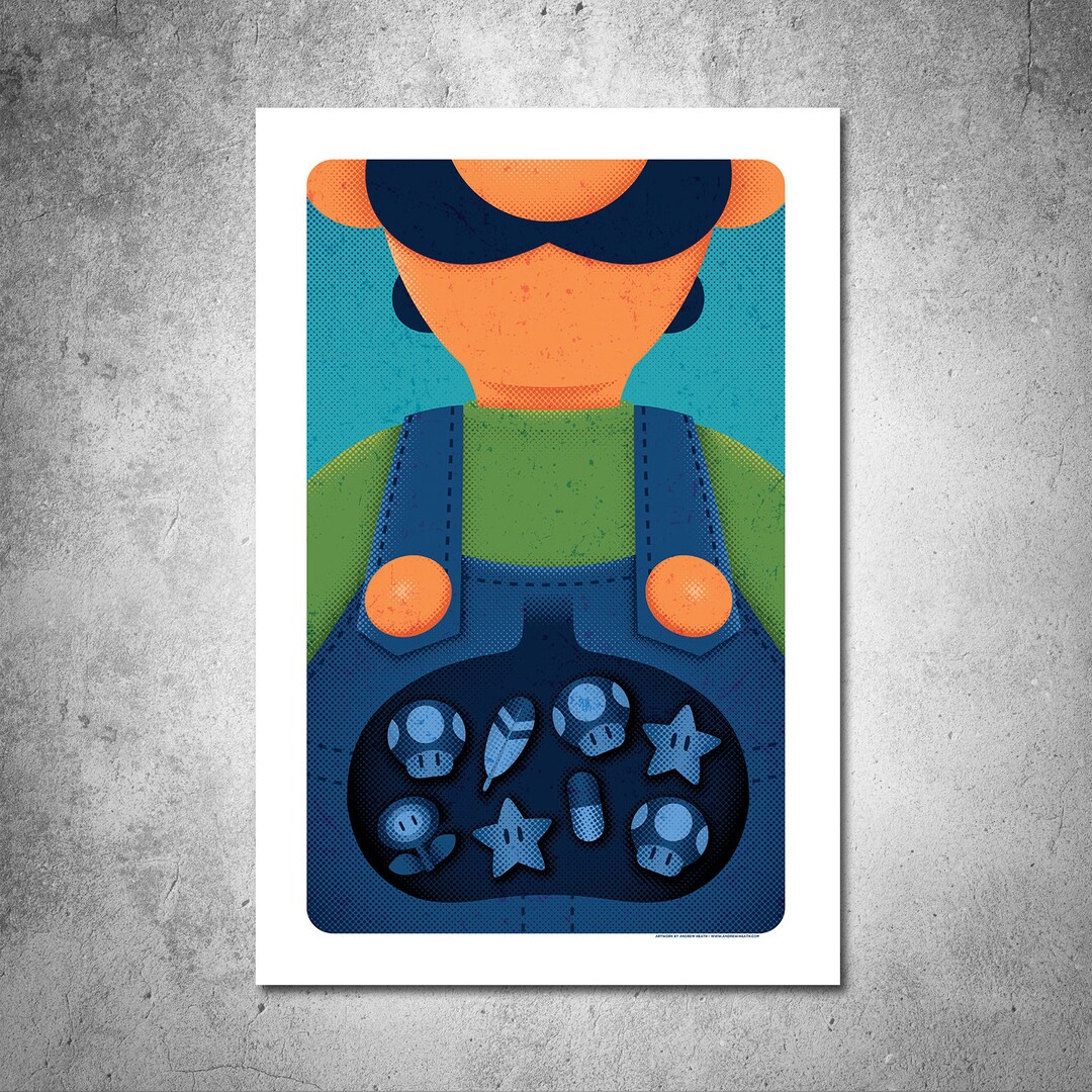 Green Plumber Art Print - Etsy