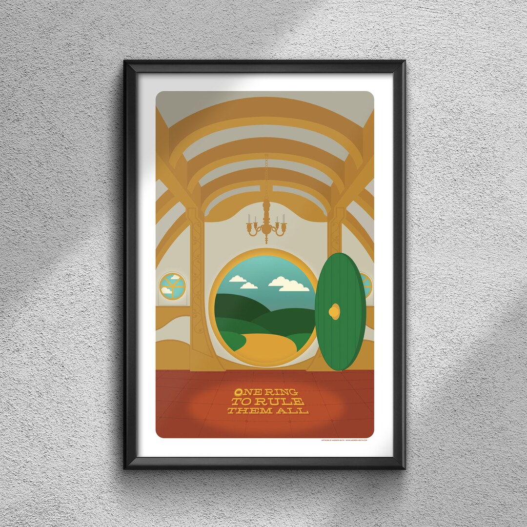 The One Ring - Poster Art Print - Etsy