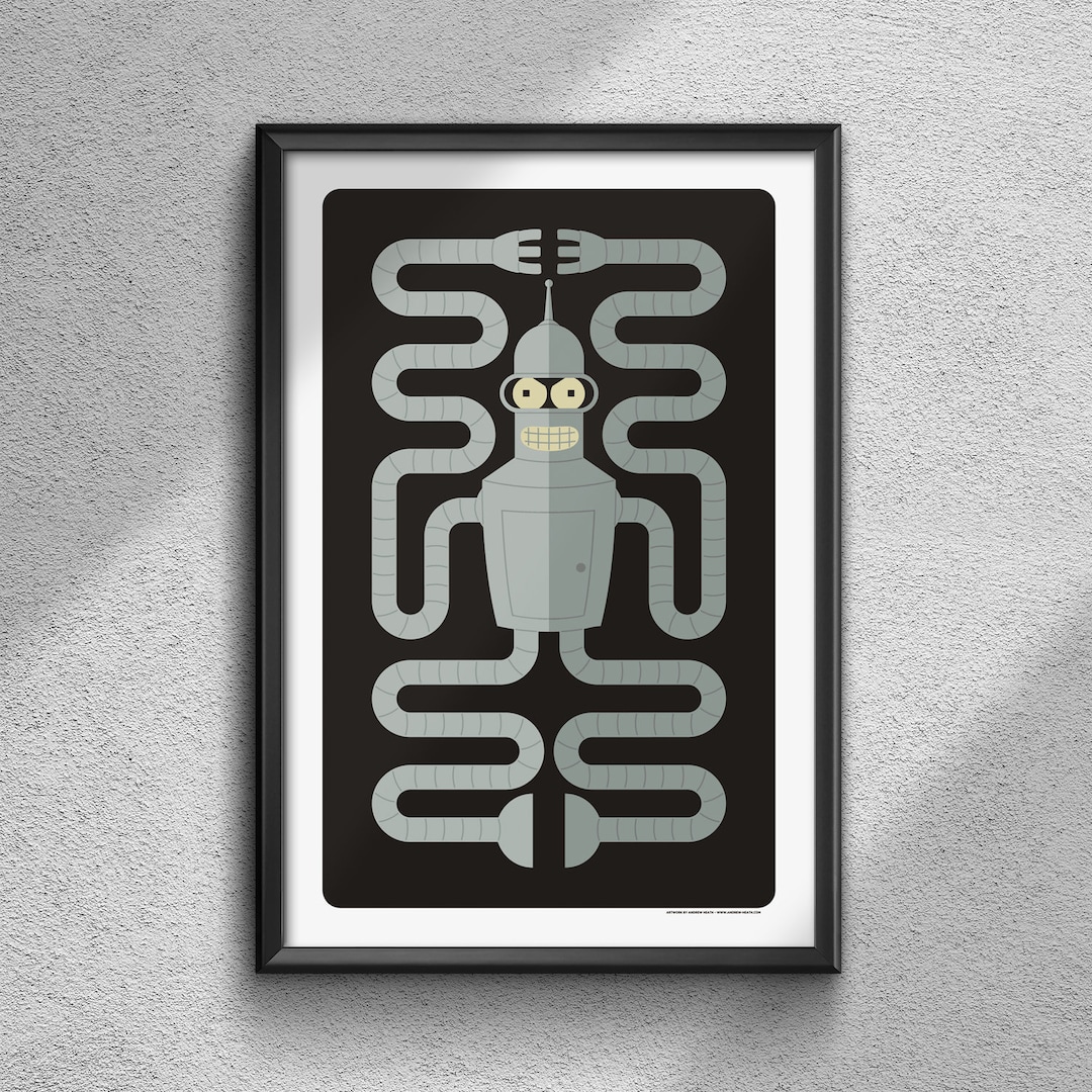 Bending Unit 22 - Poster Art Print - Etsy