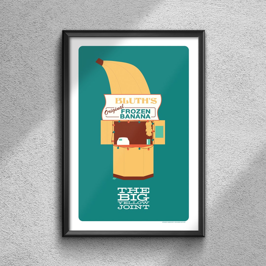 Big Yellow Joint - Poster Art Print - Etsy