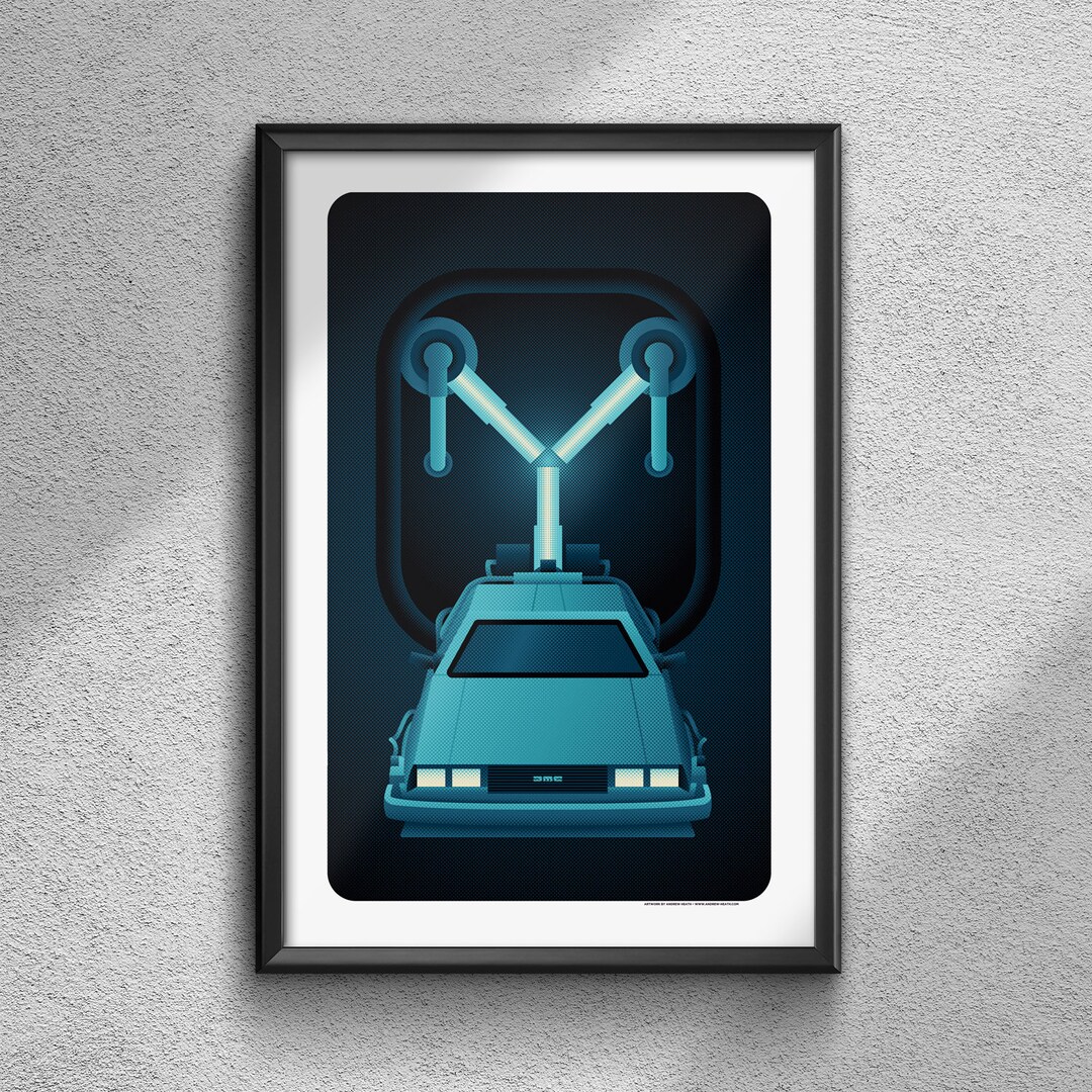 88 MPH - Poster Art Print - Etsy