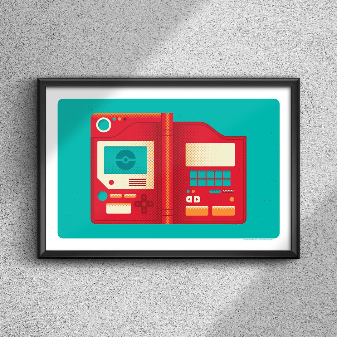 Kanto - Poster Art Print - Etsy