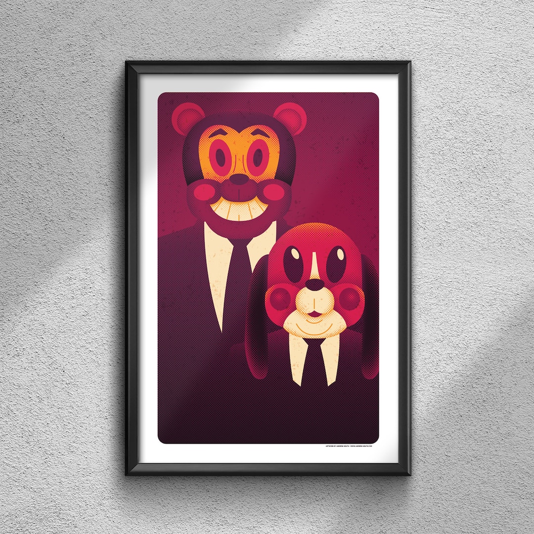 Hitmen - Poster Art Print - Etsy