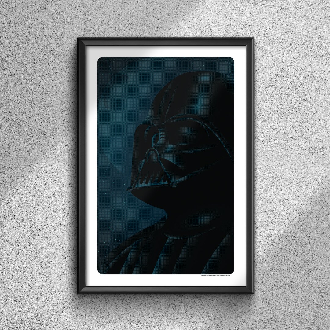 Power of the Dark Side Poster Art Print - Etsy