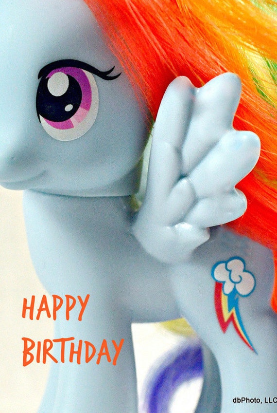 Rainbow Dash Happy Birthday