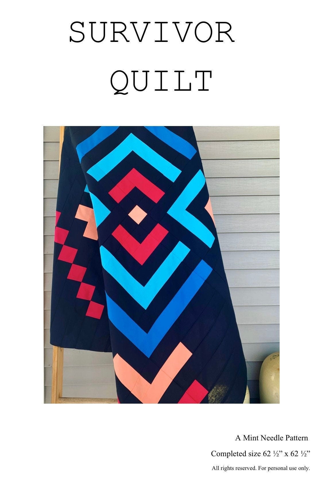 Survivor Quilt PDF Pattern - Etsy