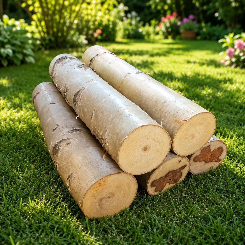 Birch Logs - Etsy