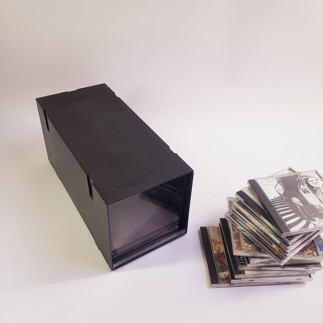 Vintage CD Cabint 1980s, Cd Storages, Black - Etsy