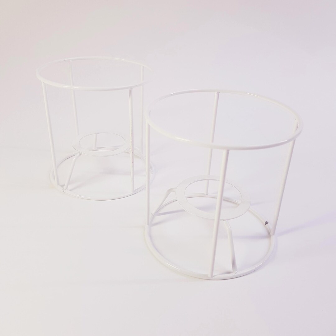 DIY Wire Lampshade Frame: Vintage Metal Craft - Set of 2 - Etsy New Zealand