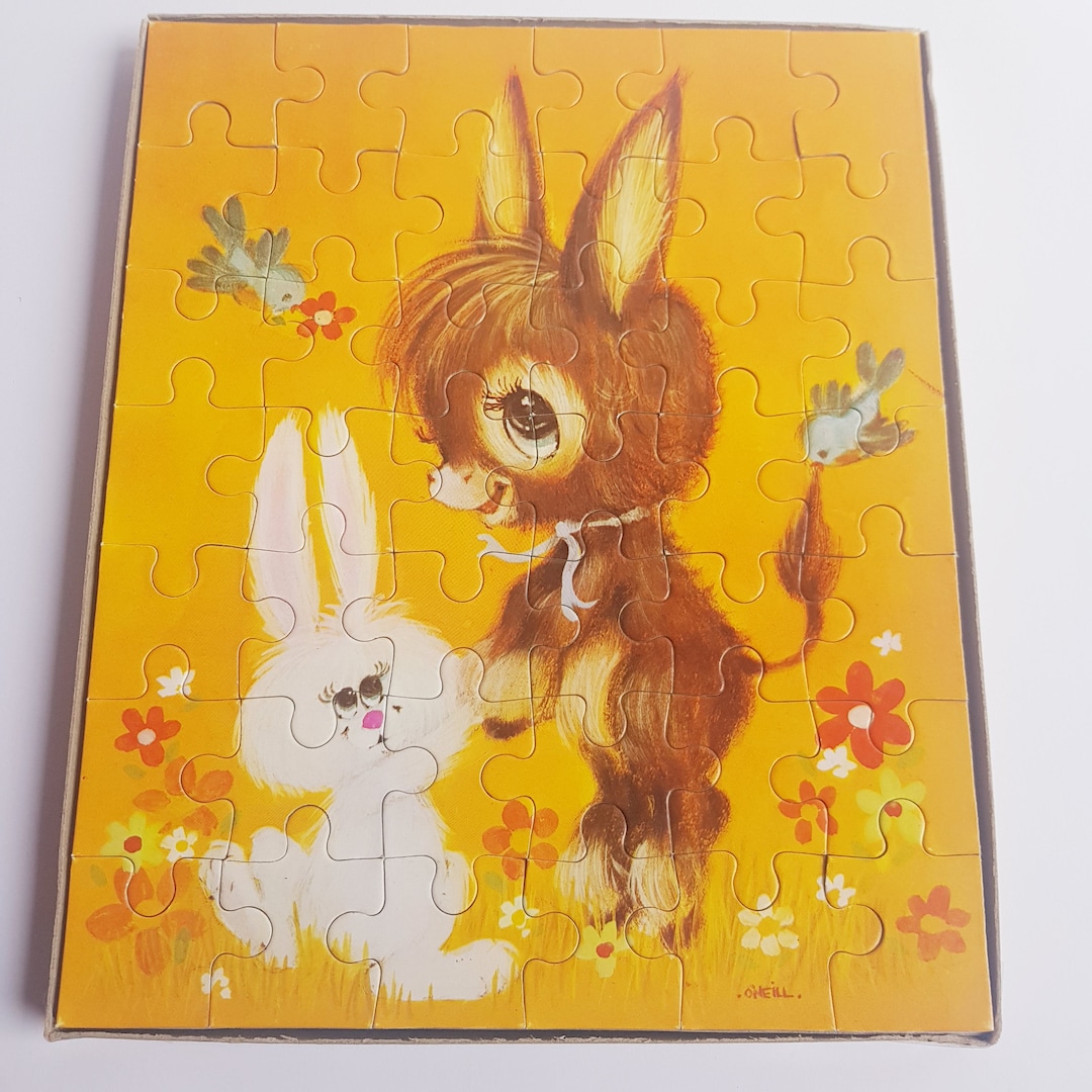Retro Puzzle, Vintage Jigsaw 1970s - Etsy UK