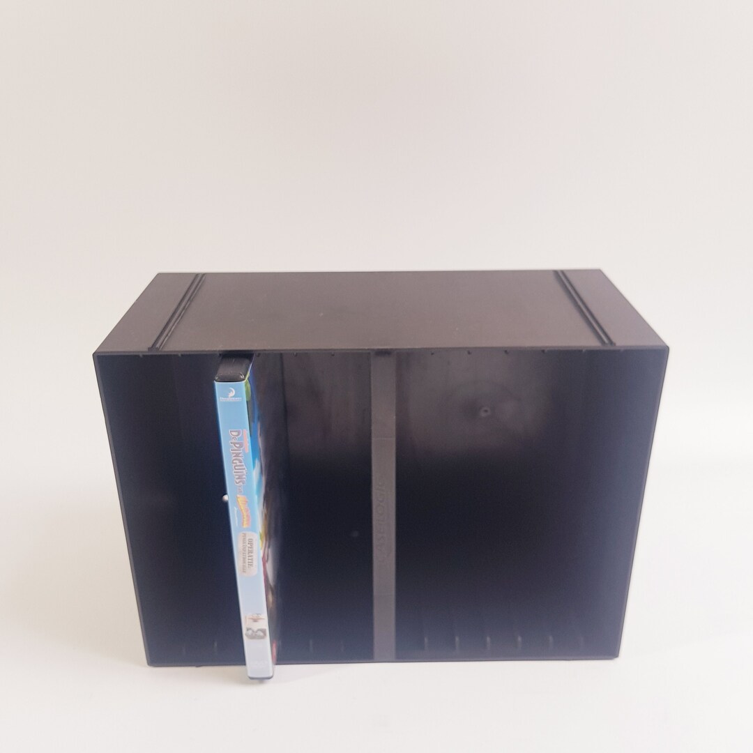 Vintage Dvd Storage Cabinet 1980s, Black - Etsy