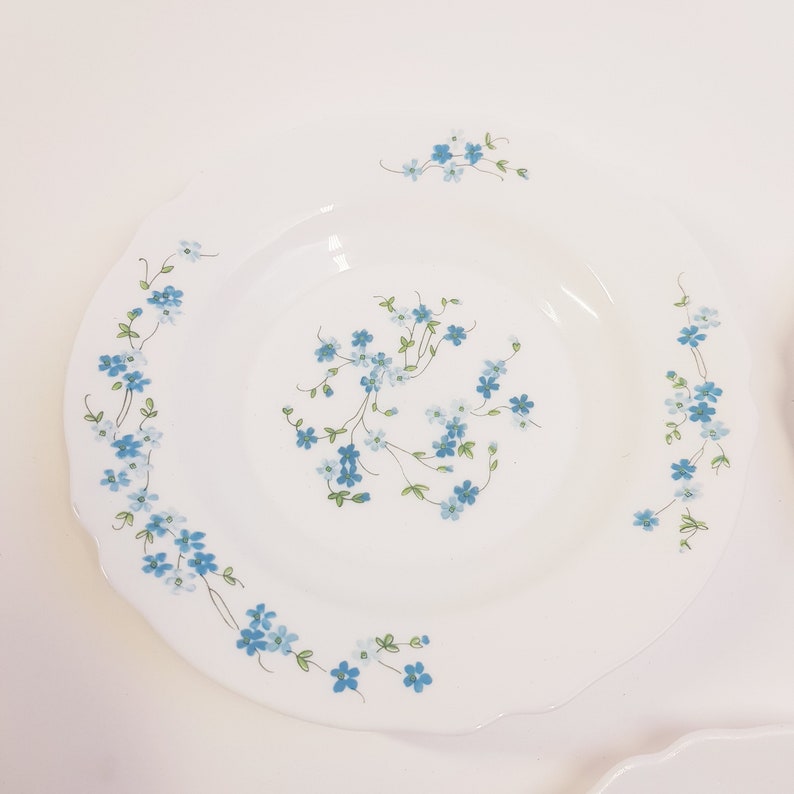 Vintage Arcopal Veronica Plates Milkglass Made in France - Etsy