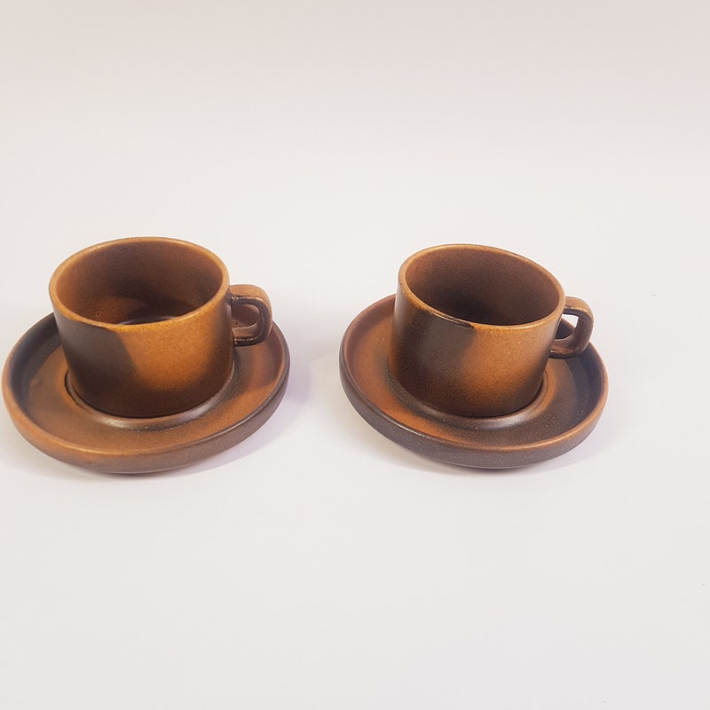 Brown Ceramic Cup - Etsy