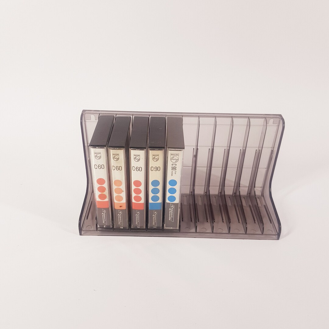 Vintage Cassette Tape Storage, 1980s - Etsy