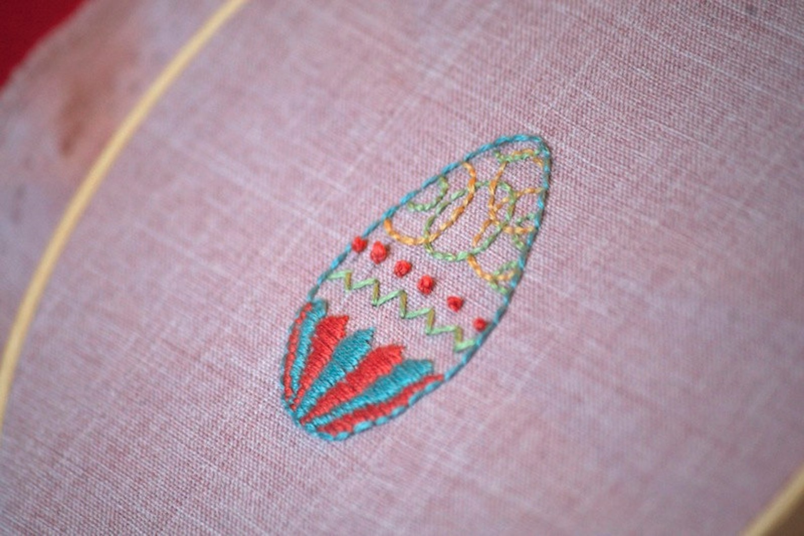 Easter Hand Embroidery Pattern Decorative Eggs - Etsy