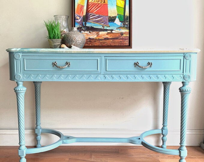 Coastal Beach House Console Table - Etsy