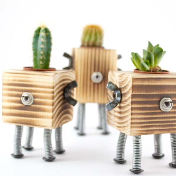 Steampunk Planter - Etsy UK