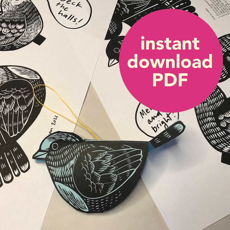 Paper Bird - Etsy