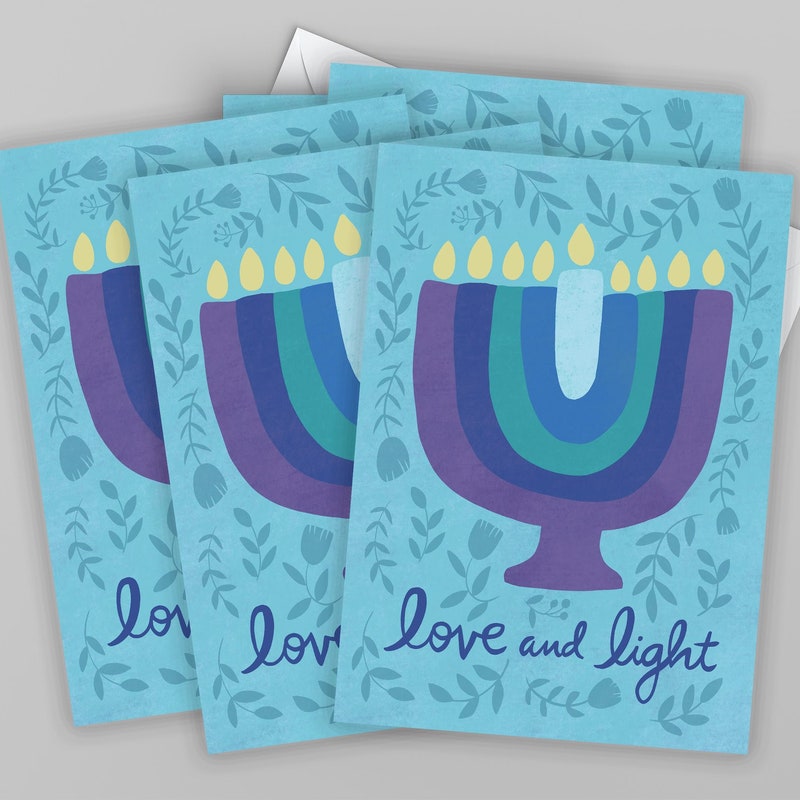 Hanukkah Card - Etsy