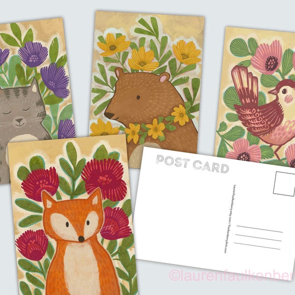 Postcard Set - Etsy
