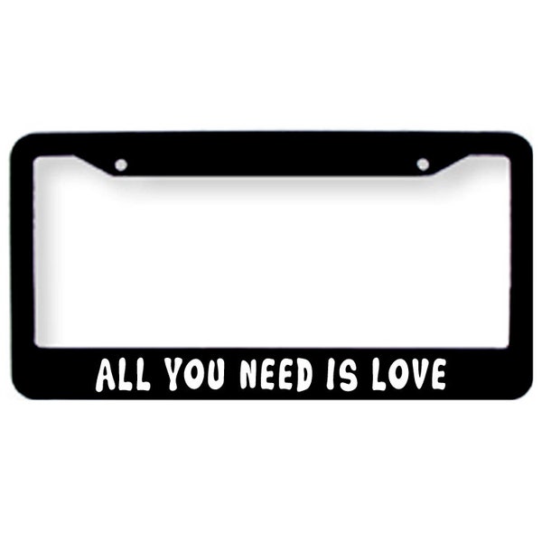 Beatles License Plate Frame - Etsy