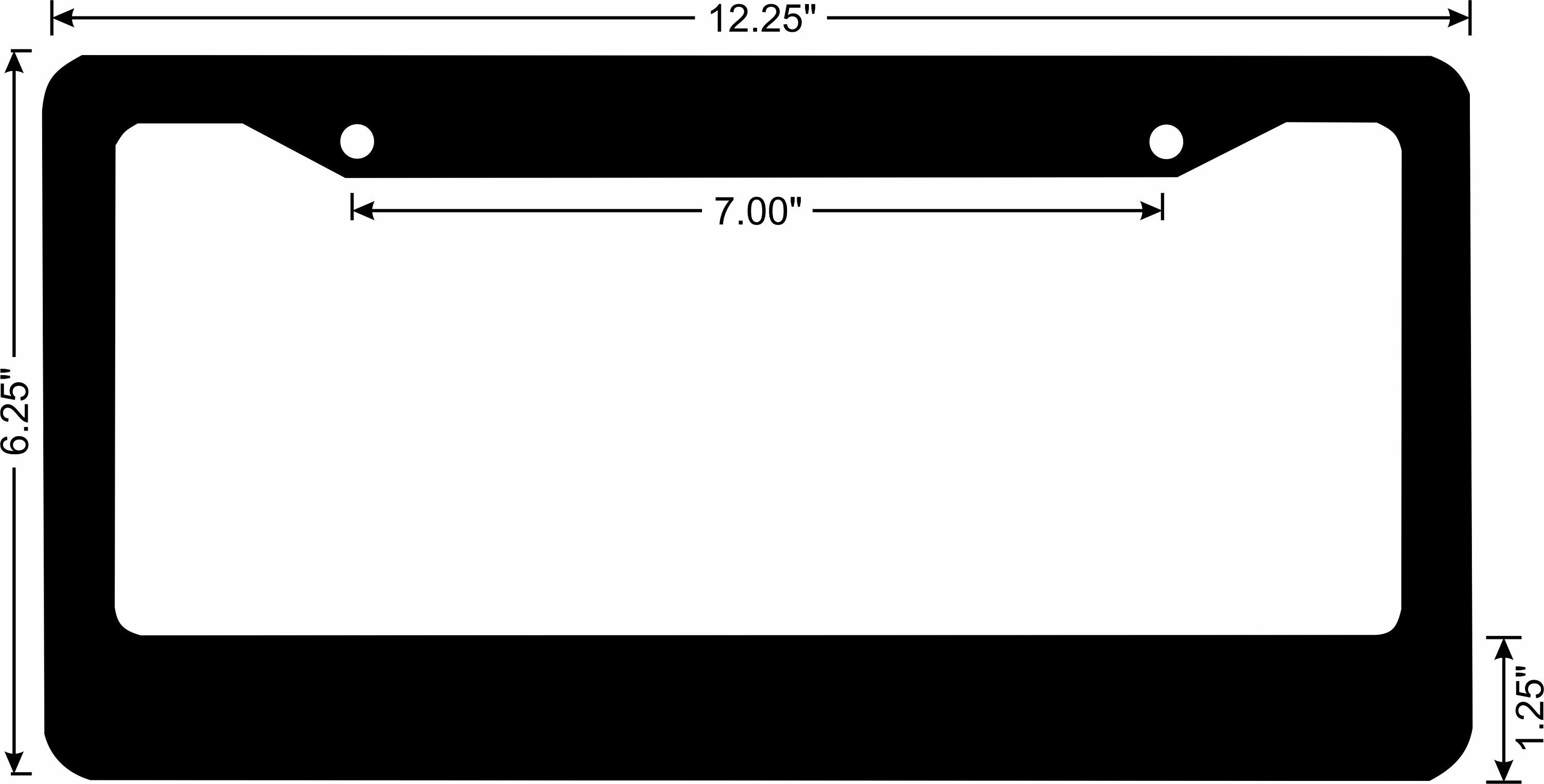 Beatles Let It Be License Plate Tag Frame Cover | Etsy