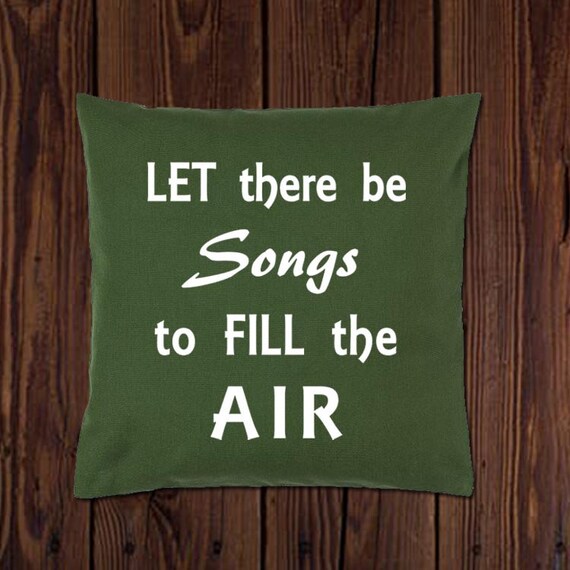 Grateful dead pillow cover Ripple lyrics Let there be | Etsy